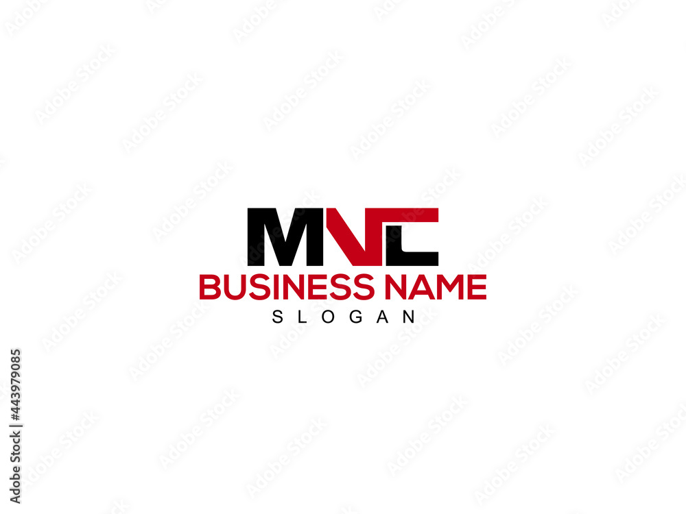 Letter MNC Logo Icon Vector Image Design For Company or Business Stock ...