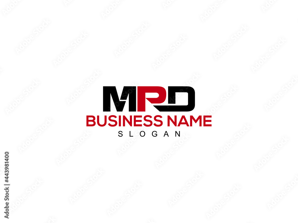 Letter MPD Logo Icon Vector Image Design For Company or Business vector de Stock | Adobe Stock