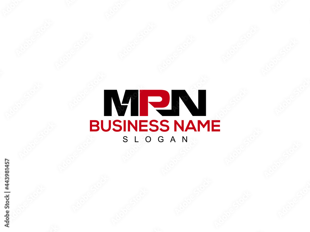 Letter MPN Logo Icon Vector Image Design For Company or Business Stock ...