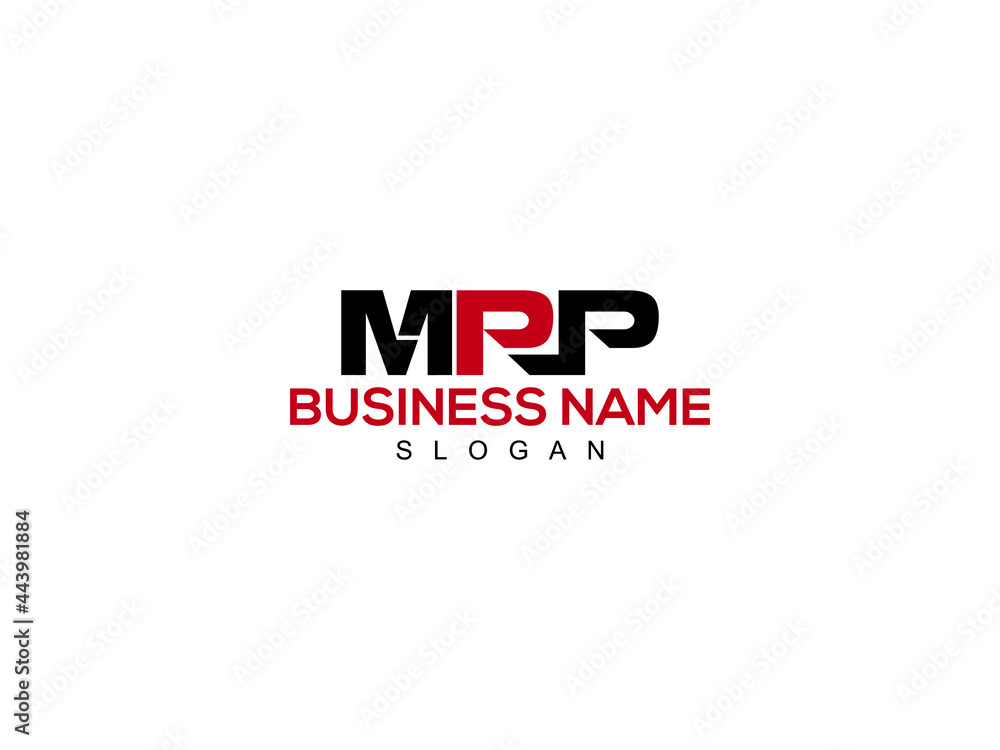Letter MPP Logo Icon Vector Image Design For Company or Business Stock ...