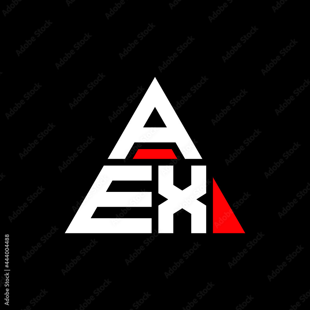 AEX triangle letter logo design with triangle shape. AEX triangle logo ... AEX triangle letter logo design with triangle shape. AEX triangle logo ...