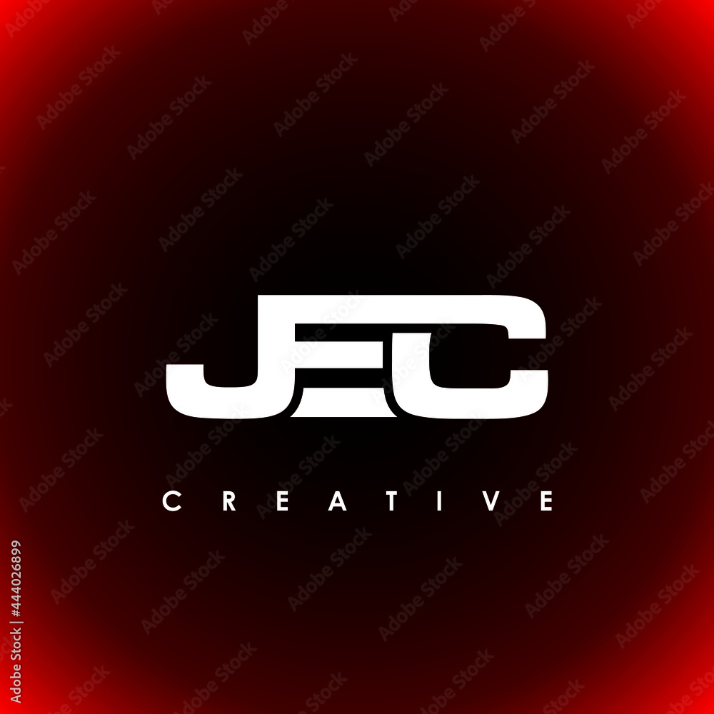 JEC Letter Initial Logo Design Template Vector Illustration Stock ...