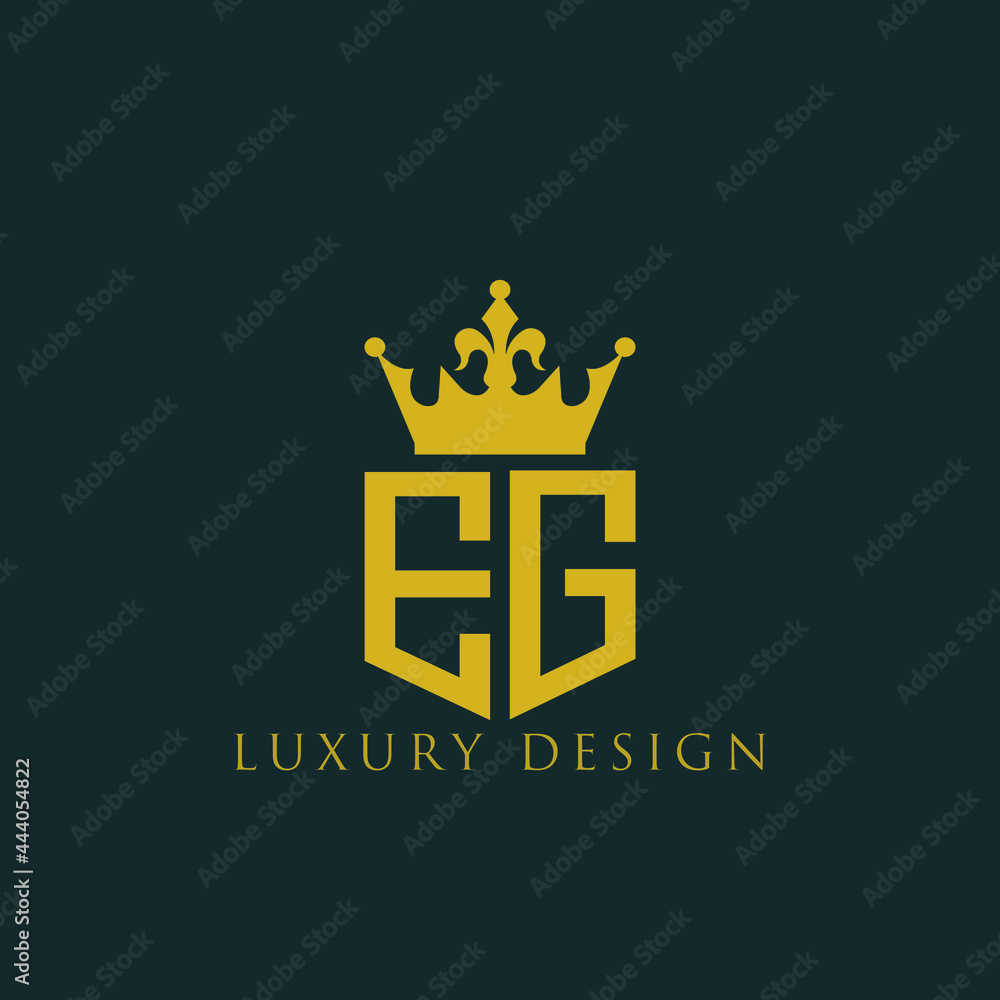 Vettoriale Stock EG logo, EG icon, EG vector, EG monogram, EG letter ...