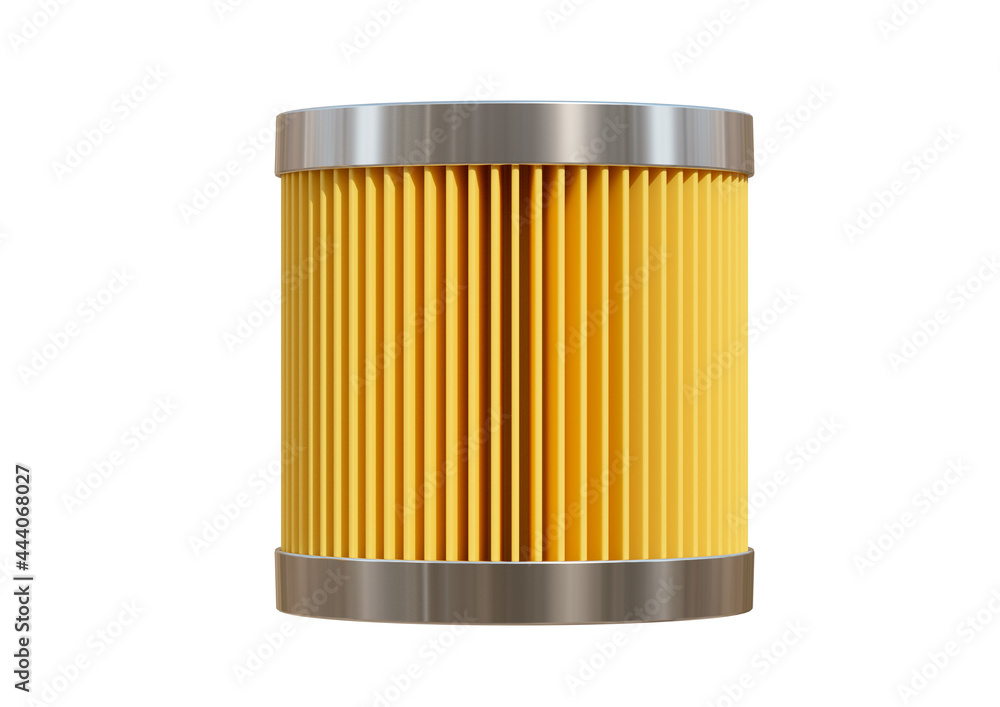 Car fuel filter isolated on white background Stock Photo | Adobe Stock
