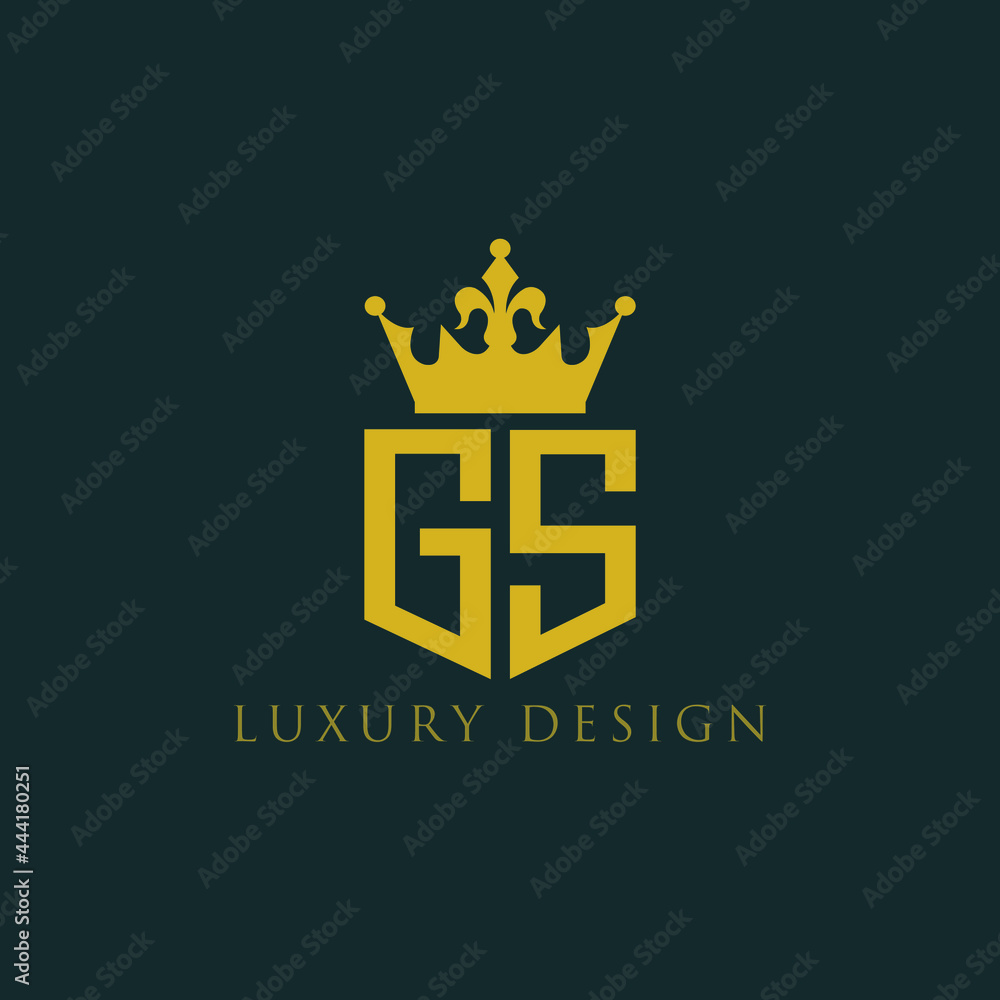 GS logo, GS icon, GS vector, GS monogram, GS letter, GS minimalist, GS ...