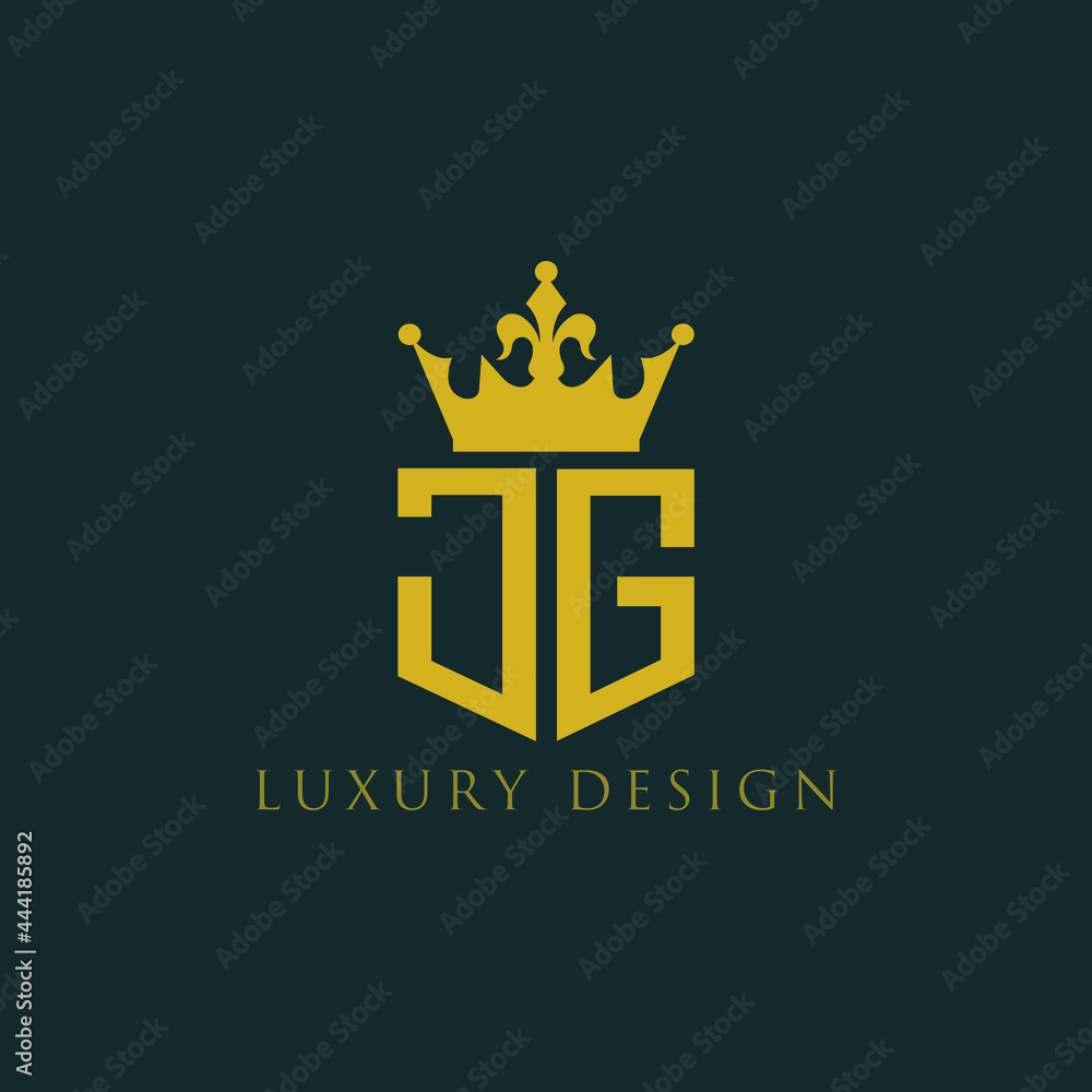 JG logo, JG icon, JG vector, JG monogram, JG letter, JG minimalist, JG ...