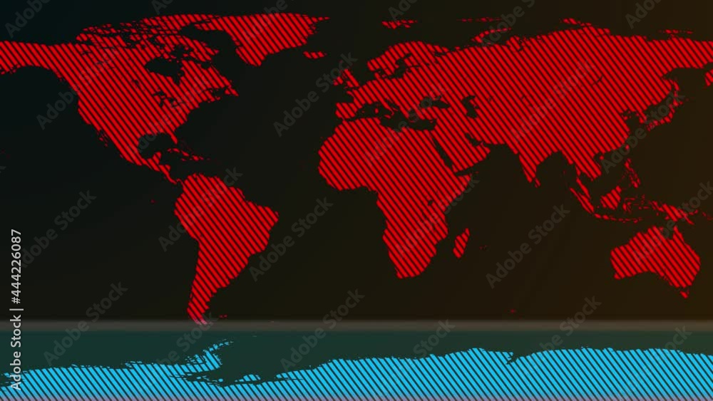 World map abstract background. Tv news background. news presentation ...