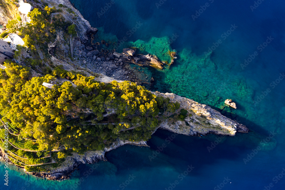 Promontorio dell'isola "Li Galli" di positano Stock Photo | Adobe Stock