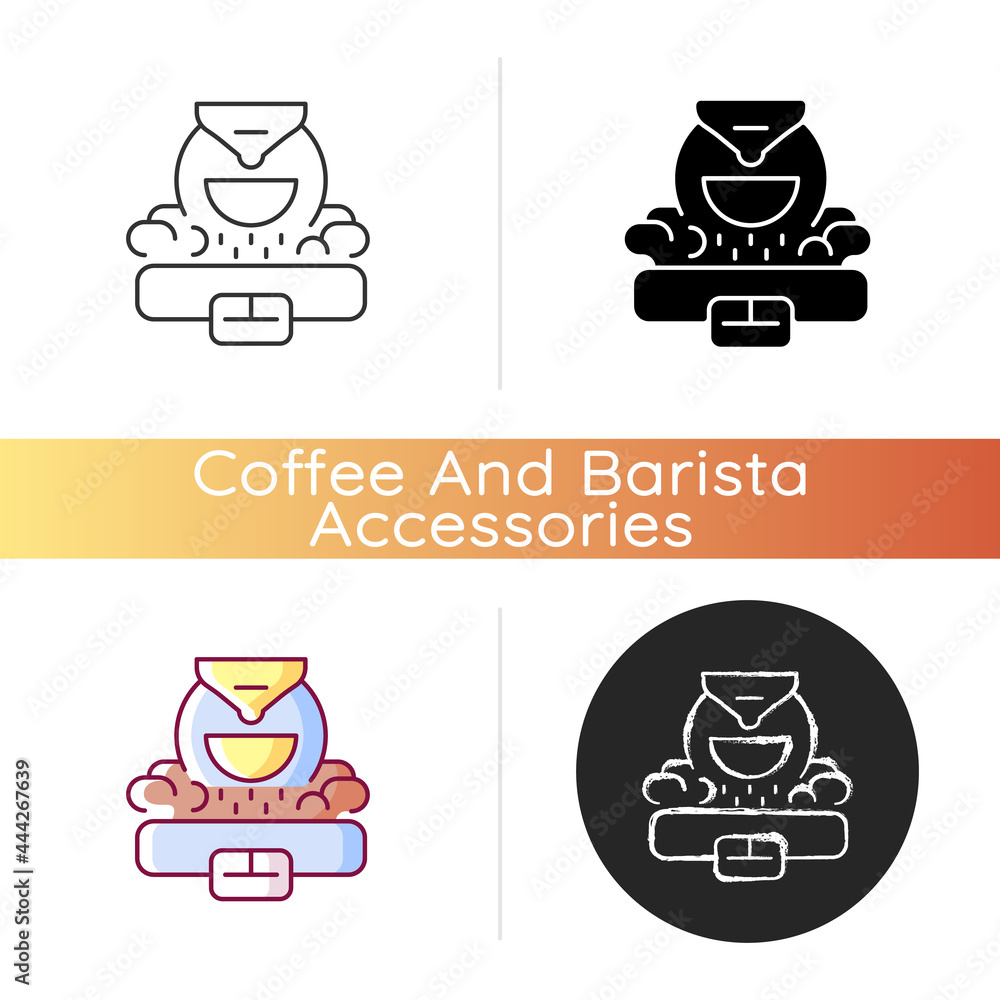 Photo & Art Print Coffee roaster icon, bsd studio