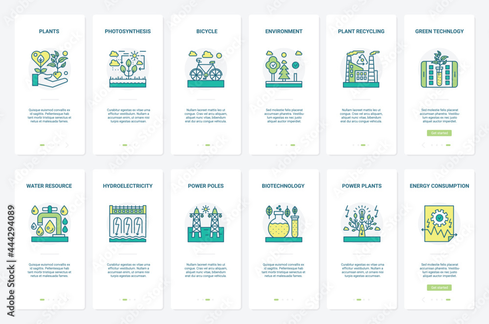 Eco transport, ecology environment green technology vector illustration ...