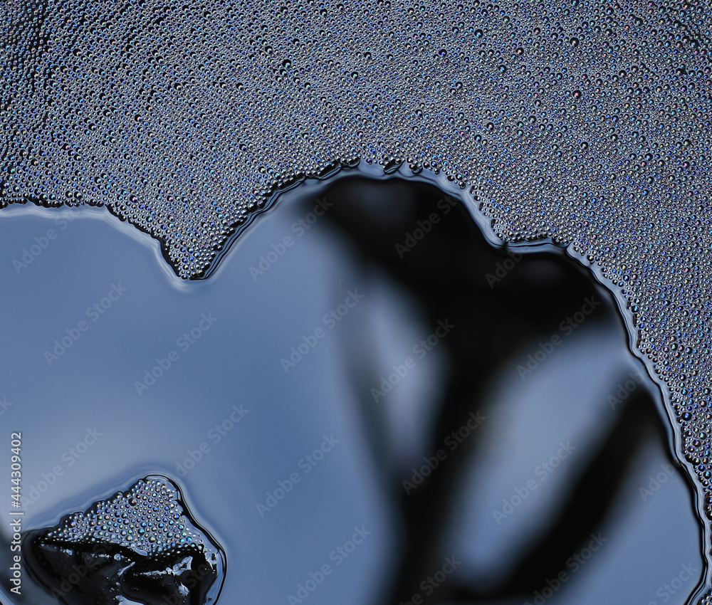 abstract black background of liquid asphalt bitumen Stock Photo | Adobe ...