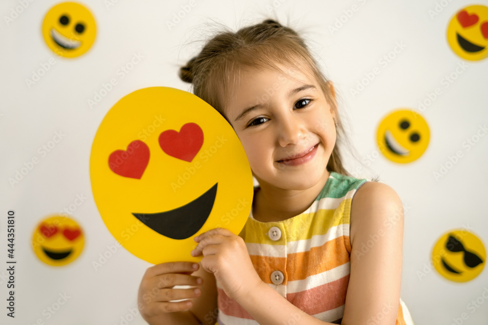 Girl Smiley Face With Teeth