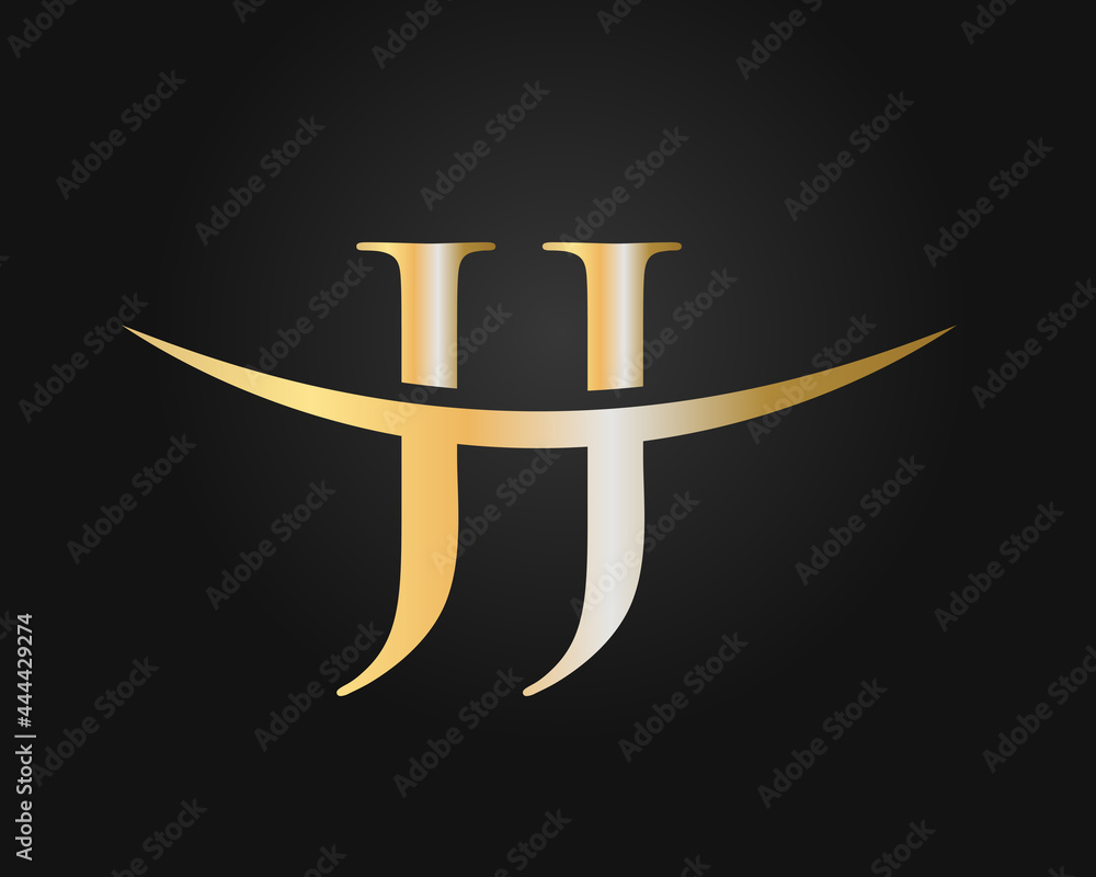 JJ logo design. Initial JJ letter logo design vector template Stock Vector | Adobe Stock