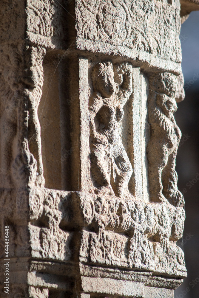 Airavatesvara Temple is a Hindu temple of Dravidian architecture Stock ...