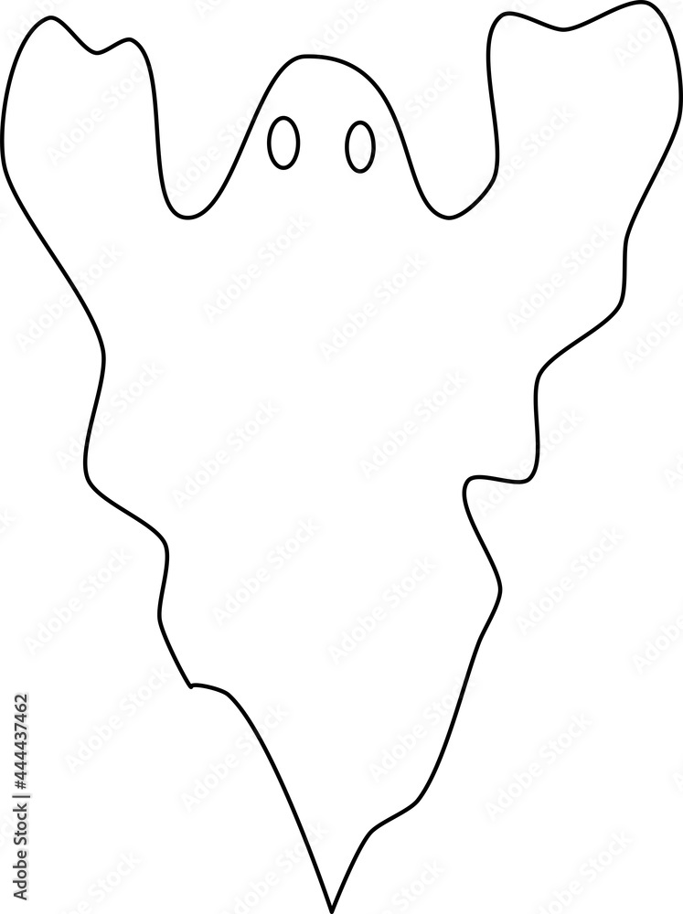 vector illustration of a clipart outline of a cast Stock Vector | Adobe ...