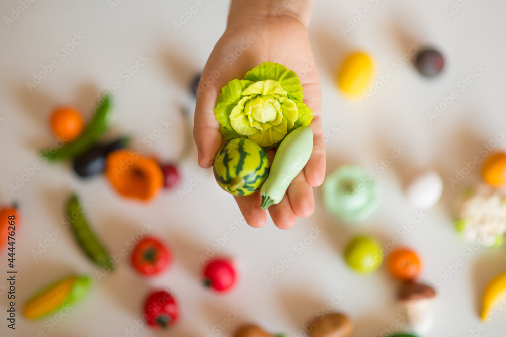 polymer vegetables, toy vegetables, preschool development, preschool ...