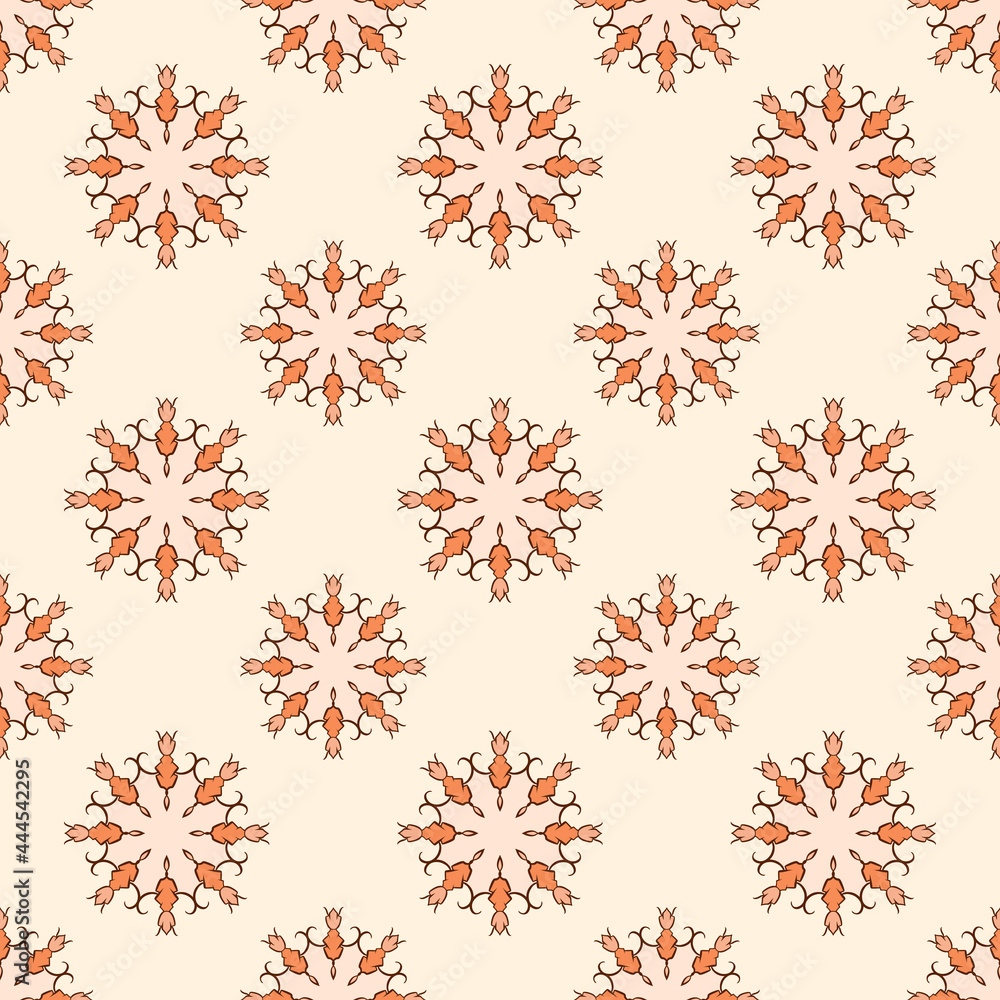 seamless repeat pattern for packaging, gift wrapper, web background ...