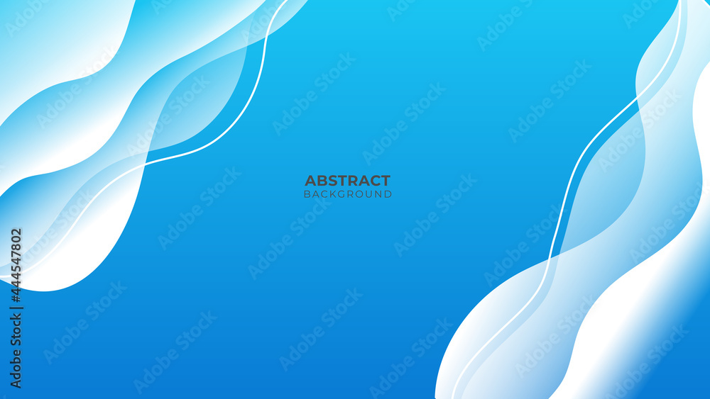 Blue abstract business presentation background. Modern professional ...