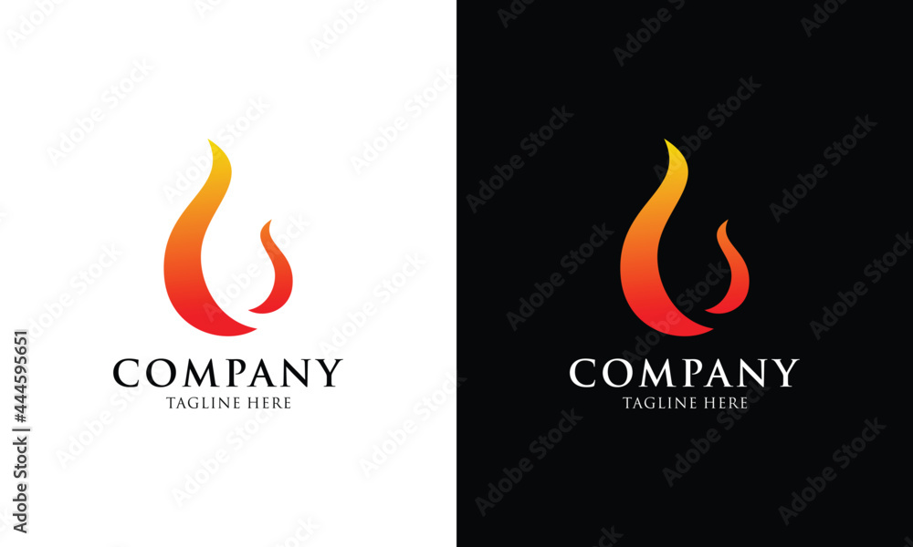 vector fire flames sign illustration isolated - fire icon logo on a ...