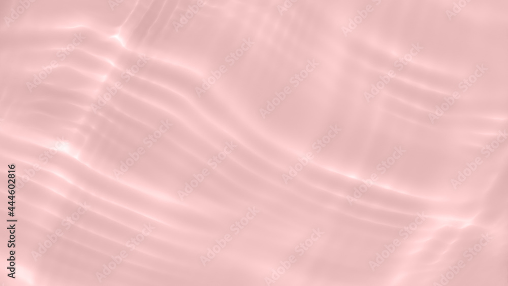 Subtle pink texture of light-shadow pattern of sunlight reflection from ...