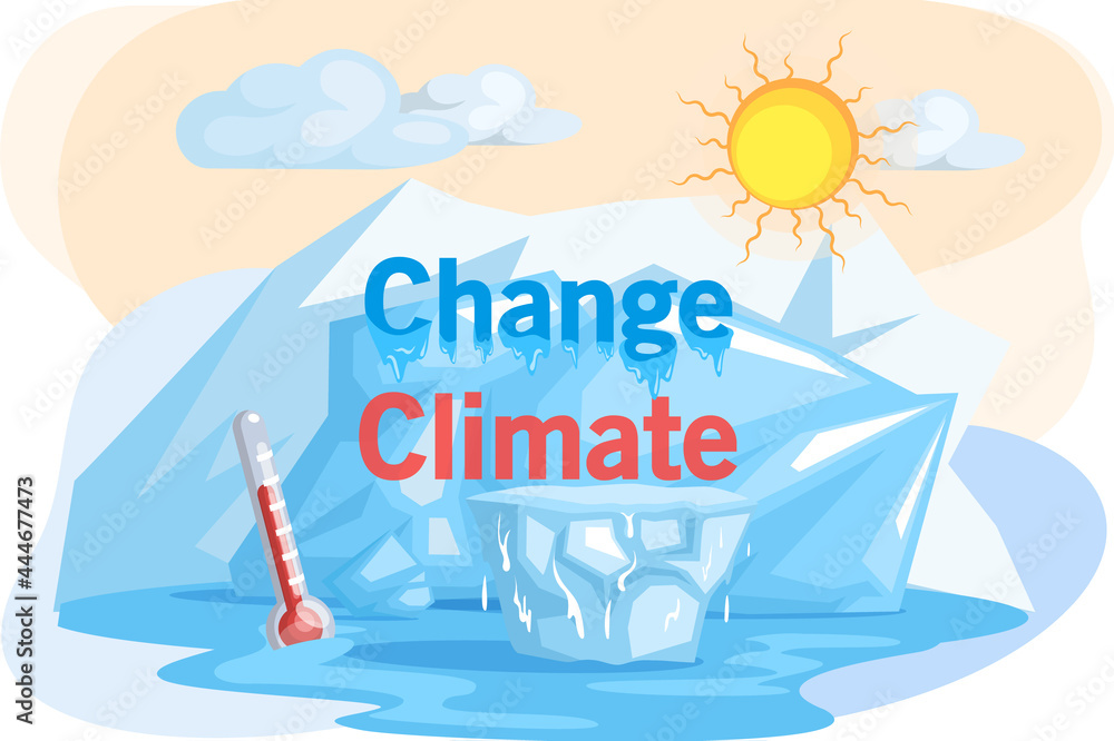 Change climate due to human activity, temperature increase cause of ...