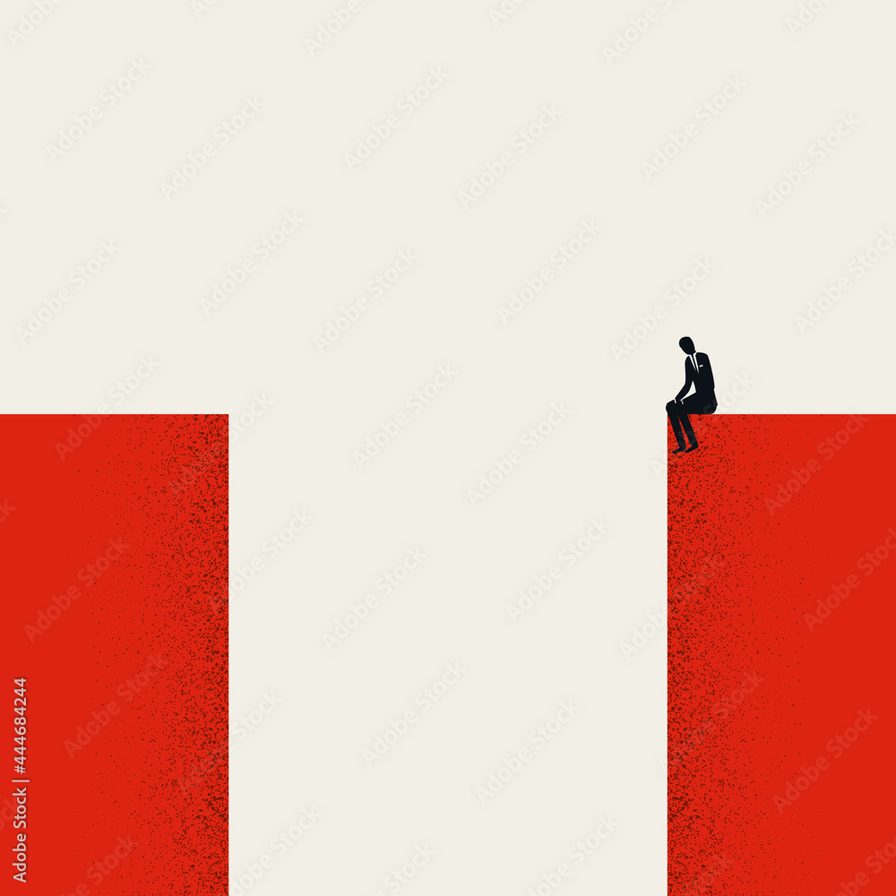 Finding solution business vector concept. Symbol of challenge, obstacle ... Finding solution business vector concept. Symbol of challenge, obstacle ...