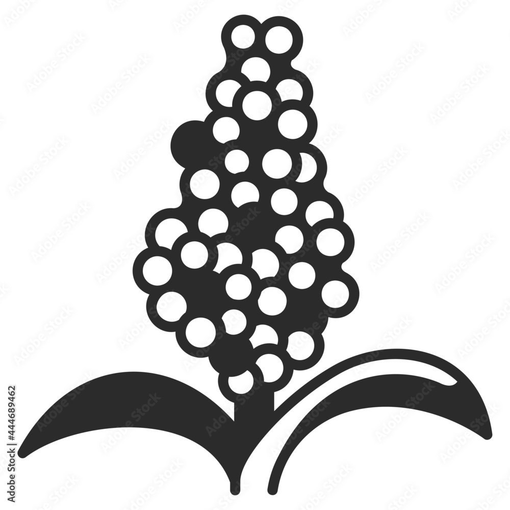 white sorghum icon vector de Stock | Adobe Stock