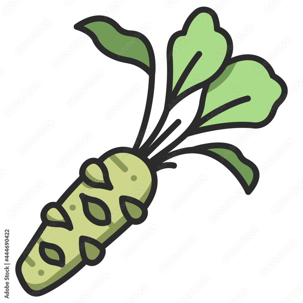 wasabi icon Stock 벡터 | Adobe Stock