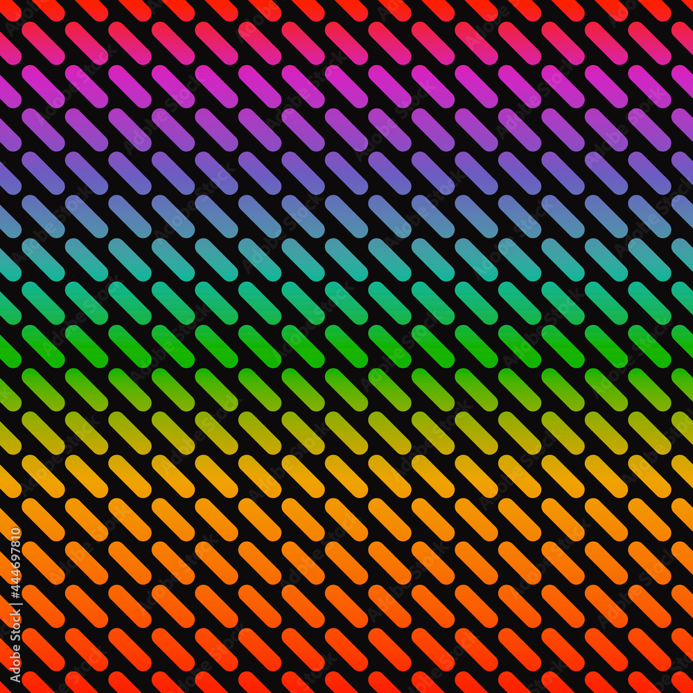 Seamless diagonal dashes with gradient colors. Vector seamless dashes ...