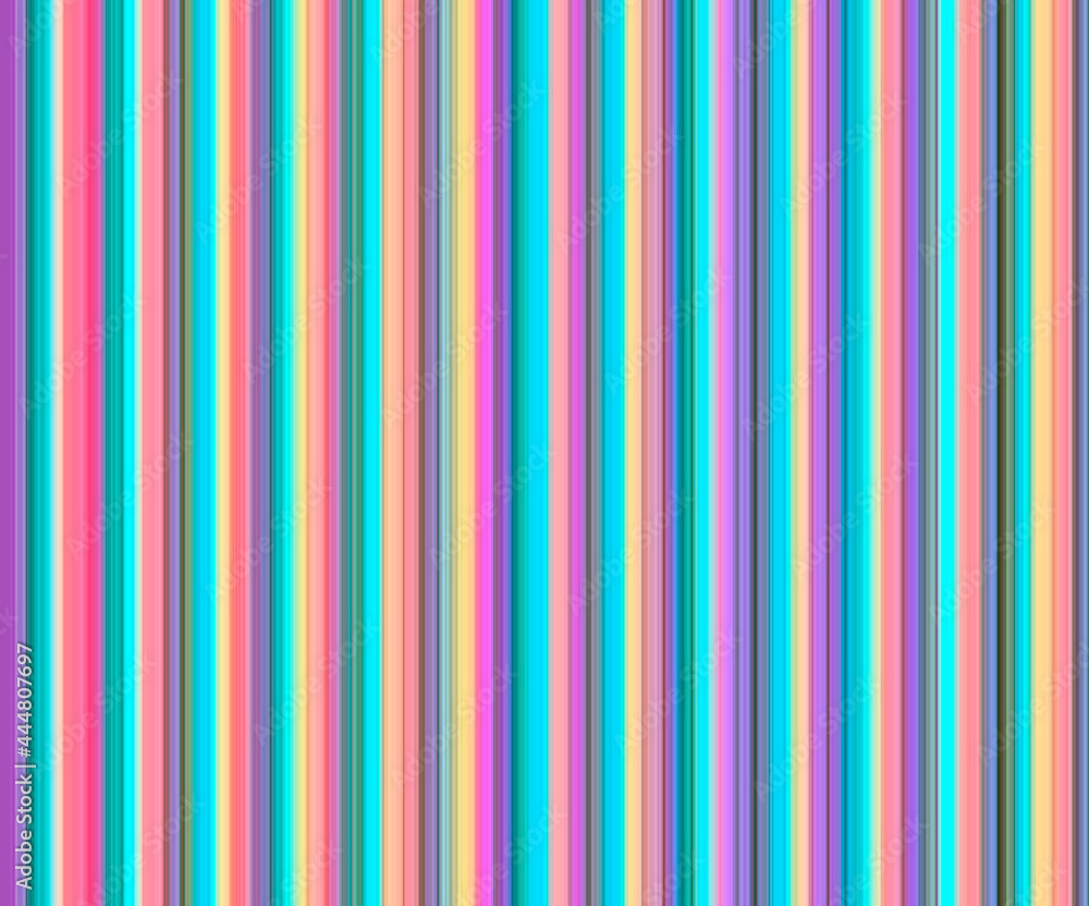 Ilustração abstrata com linhas verticais coloridas. Stock Illustration ...