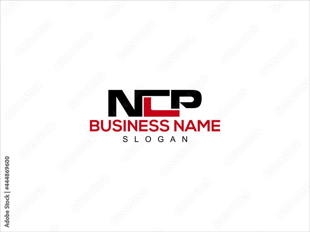 Letter NCP Logo Icon Vector Image Design For Company or Business Stock ...