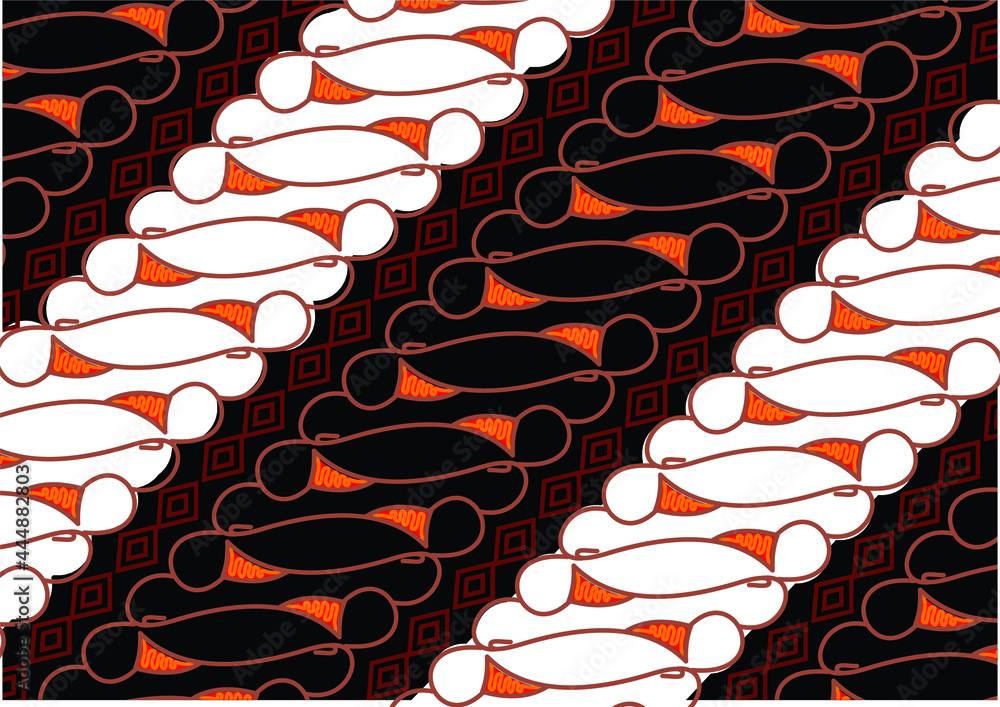 Batik Parang is one of the oldest batik motifs in Indonesia. Drawing a ...