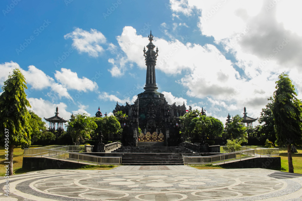 Bali, Indonesia (08/2020): Exterior of Bajra Sandhi Monument is a ...
