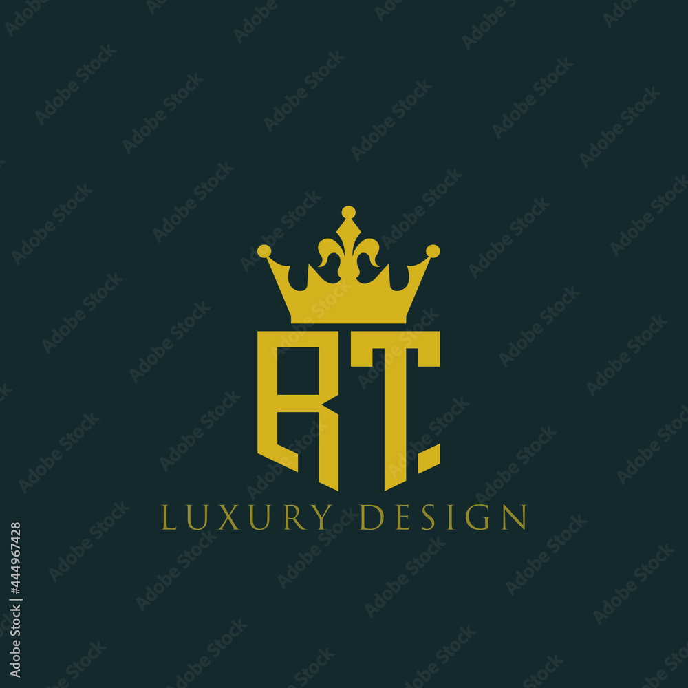 RT logo, RT icon, RT vector, RT monogram, RT letter, RT minimalist, RT ...