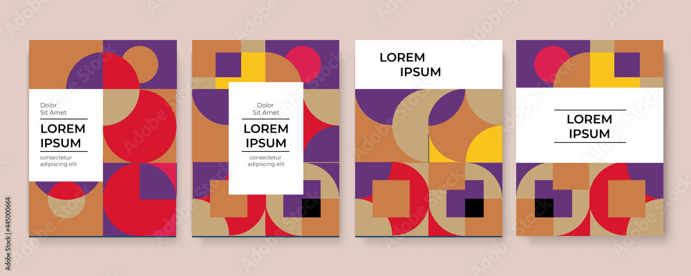 Geometric background with abstract element shapes. Abstract design ...