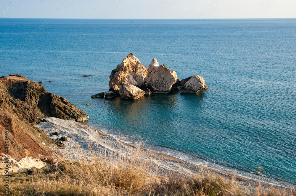 According to ancient Greek legend, it was here that the goddess of love ...