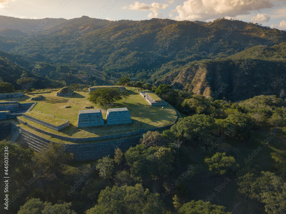 Mixco Viejo Guatemala, an archaeological site built on a hill ...