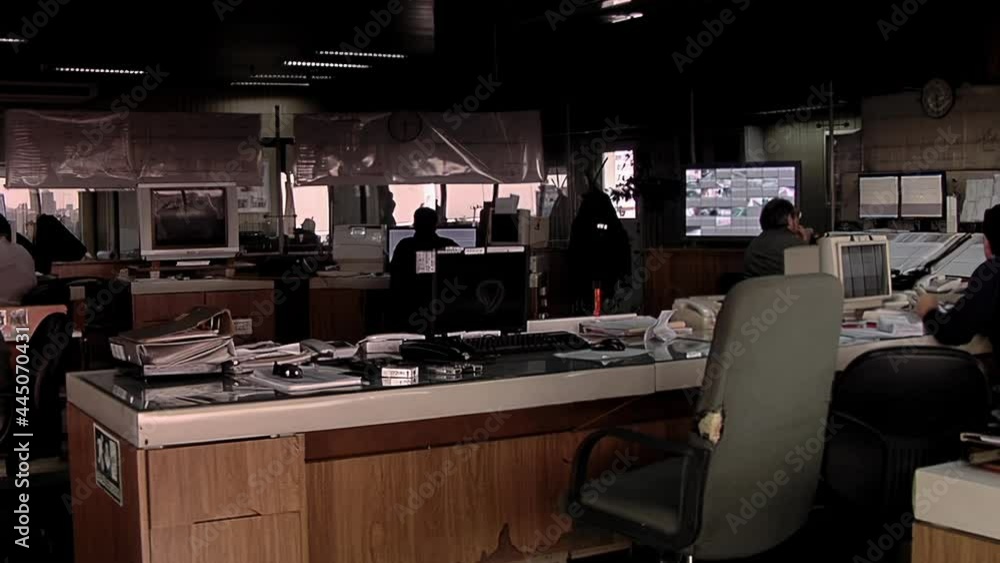 Control Room of Railway, Inside the Retiro Railway Network Control ...