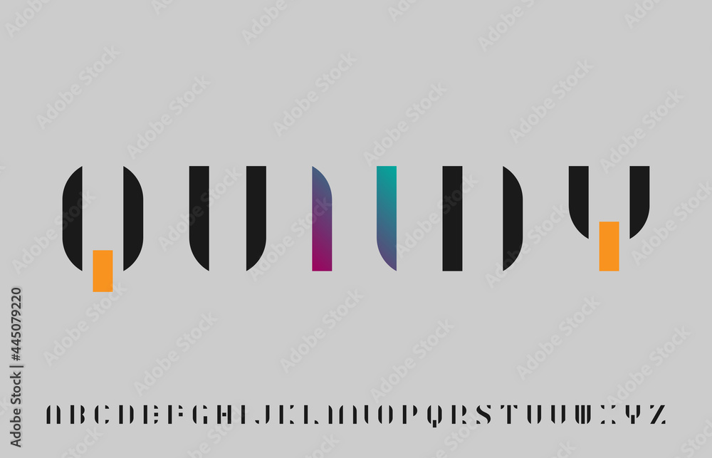 calligraphy alphabet capital lettering a to z font family Stock Vector ...