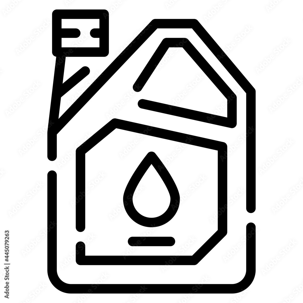 oil outline icon Stock Vector | Adobe Stock