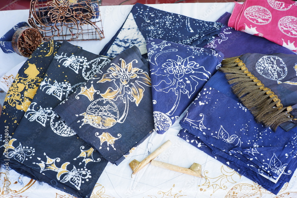 Written batik and stamped batik made by the Bromo Tengger Tribe are ...