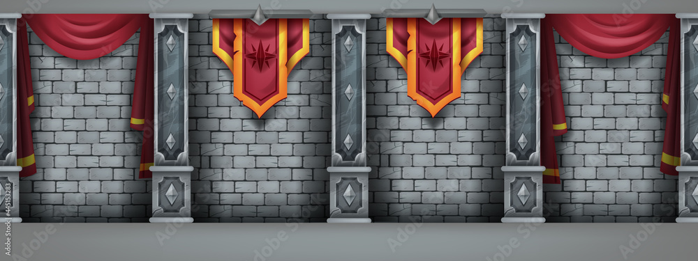 Castle Wall Interior