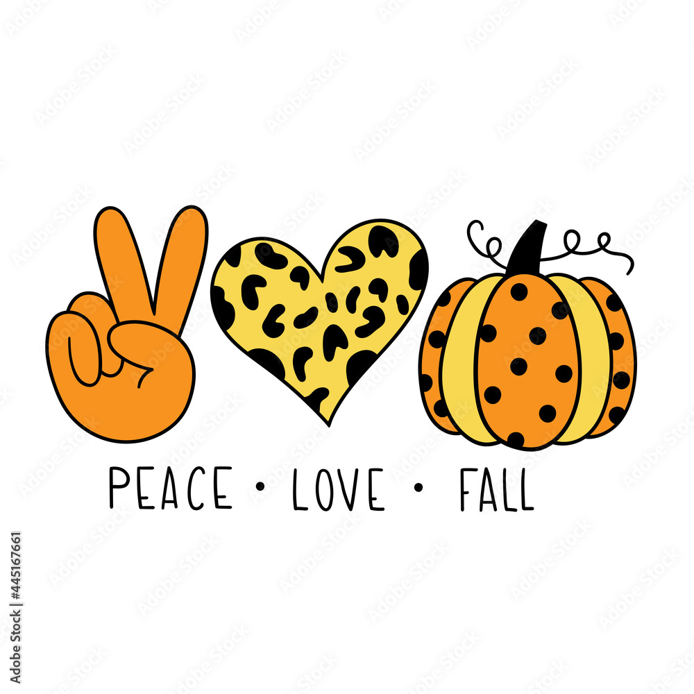 Peace Love Happiness Clipart