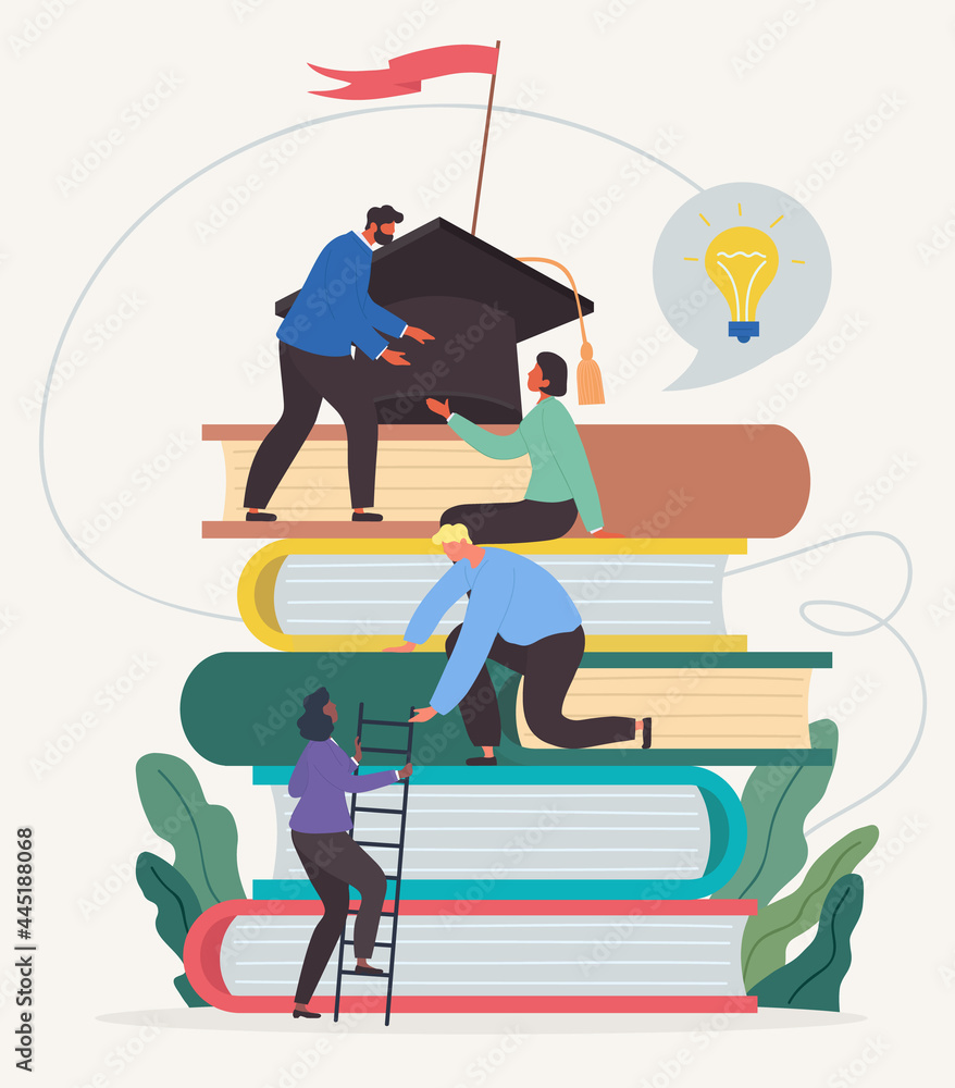 Learning progress and book reading as horizon expansion. Knowledge gain ...