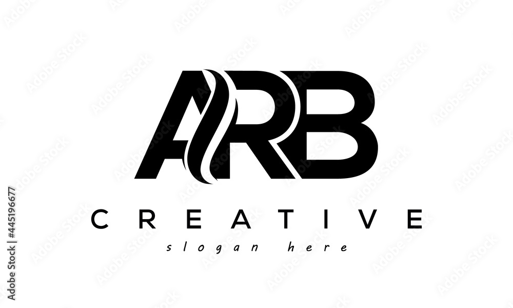 ARB creative luxury logo design Stock Vector | Adobe Stock