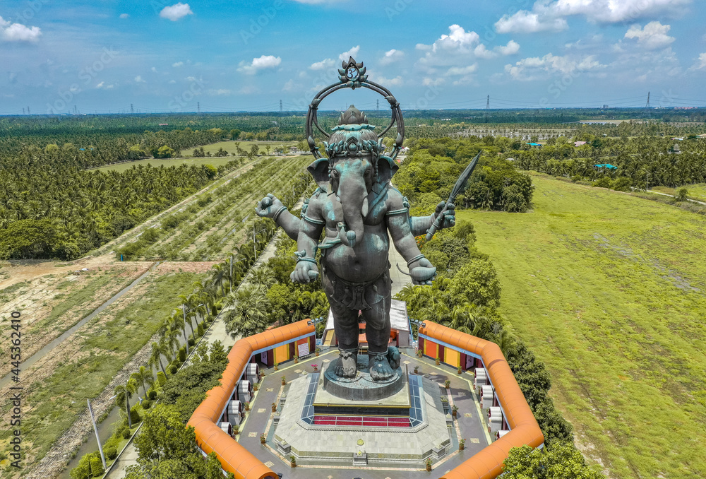 Ganesha bronze statue - Khlong Khuean Ganesh International park in ...