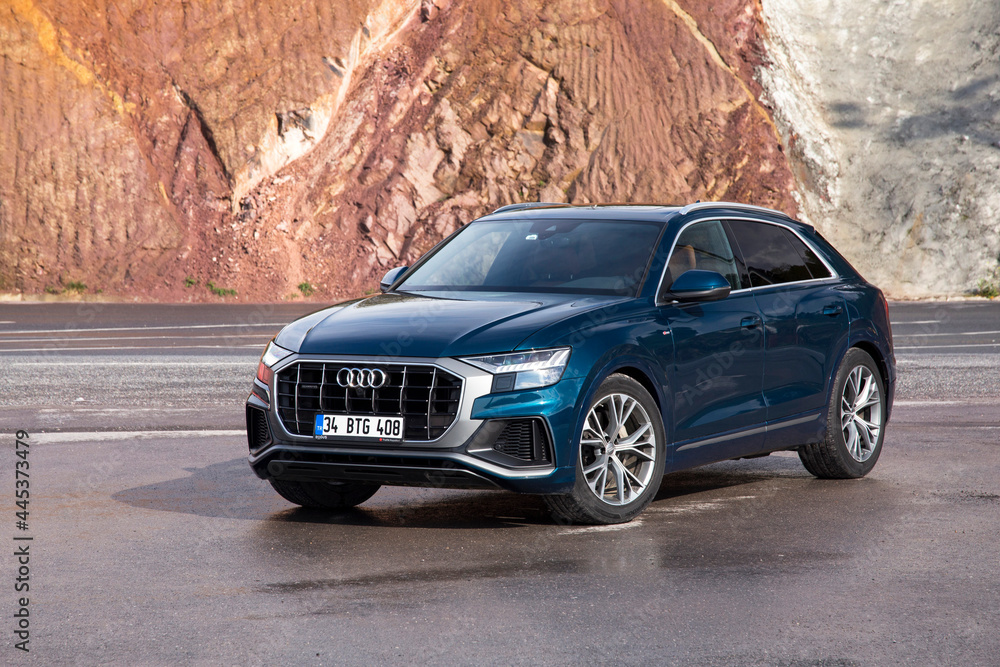 Audi Q8 is a full-size luxury crossover SUV coupe made by Audi that was ...