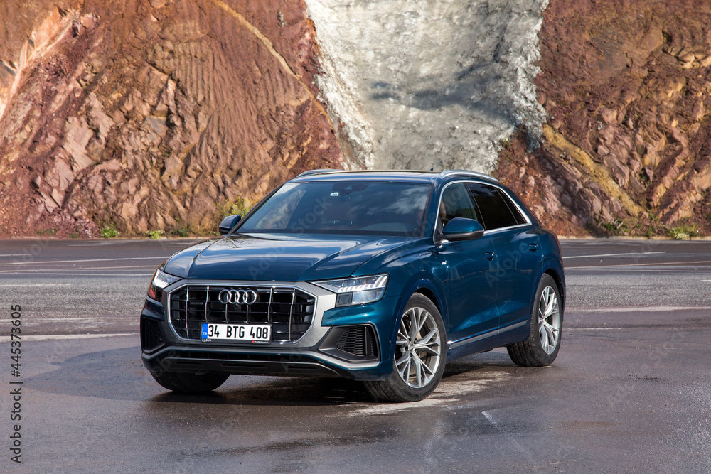 Audi Q8 is a full-size luxury crossover SUV coupe made by Audi that was ...