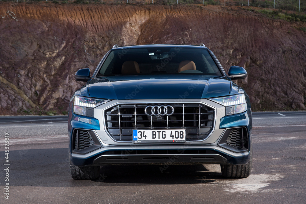 Audi Q8 is a full-size luxury crossover SUV coupe made by Audi that was ...