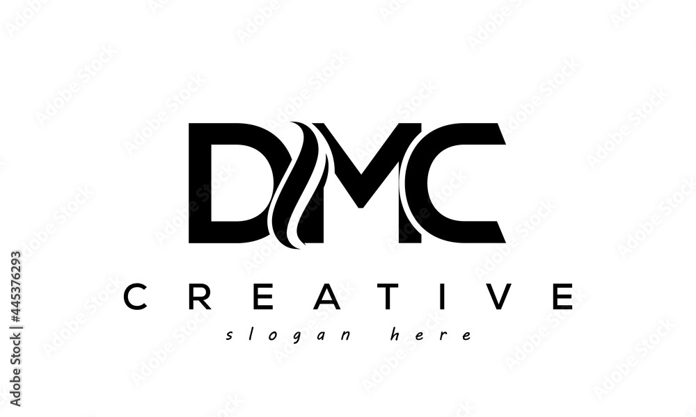 Letter DMC creative logo design vector Stock Vector | Adobe Stock
